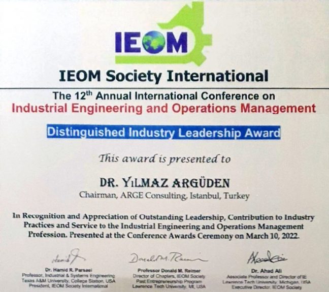 Diplomas and Certificates - Dr. Argüden